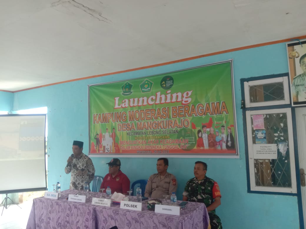Launching Kampung Moderasi Beragama Di Desa Makurajo Intersisi News